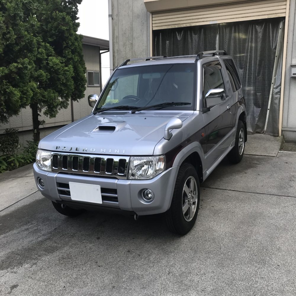 パジェロミニ【カスタム・取り付け】 | 横浜でガラスコーティングや板金塗装ならガレージ J＆M | 板金塗装・整備・カスタム・販売ギャラリー ...